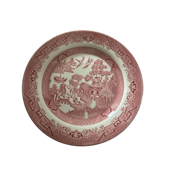 Churchill | Dining | 4 Churchill Red Willow Red 14 Dinner Plates ...